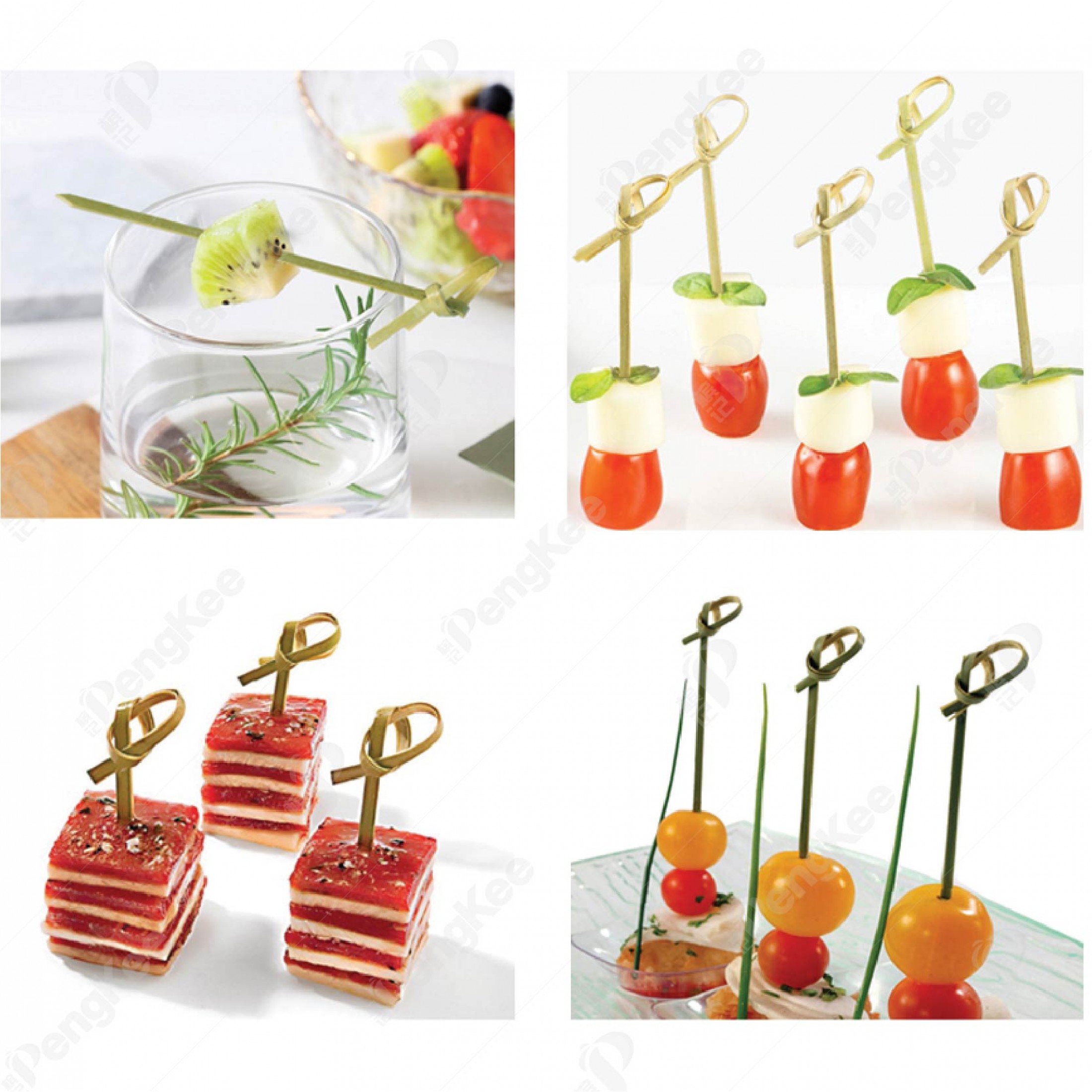 120MM (4.8") FLOWER KNOT PICK (100'S X 200PKT/CTN) - Peng Kee ...