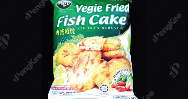 FIGO VEGIE FRIED FISH CAKE (500G) (20'S) (20PKT/CTN) - Peng Kee ...